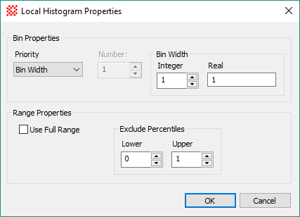 Mira Pro x64 User's Guide - Histogram Properties