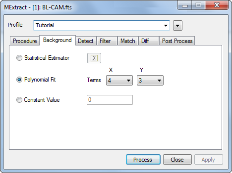 Mira Pro x64 User's Guide - Properties for the Source Extraction Tutorial